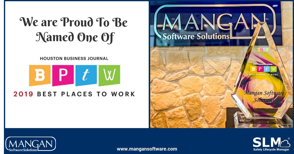 Mangan Software Solutions Announced Winner of the Best Places to Work Award 2019 ...
